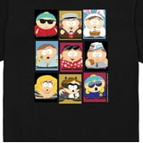 South Park - South Park Characters - Men's Short Sleeve Graphic T-Shirt ...