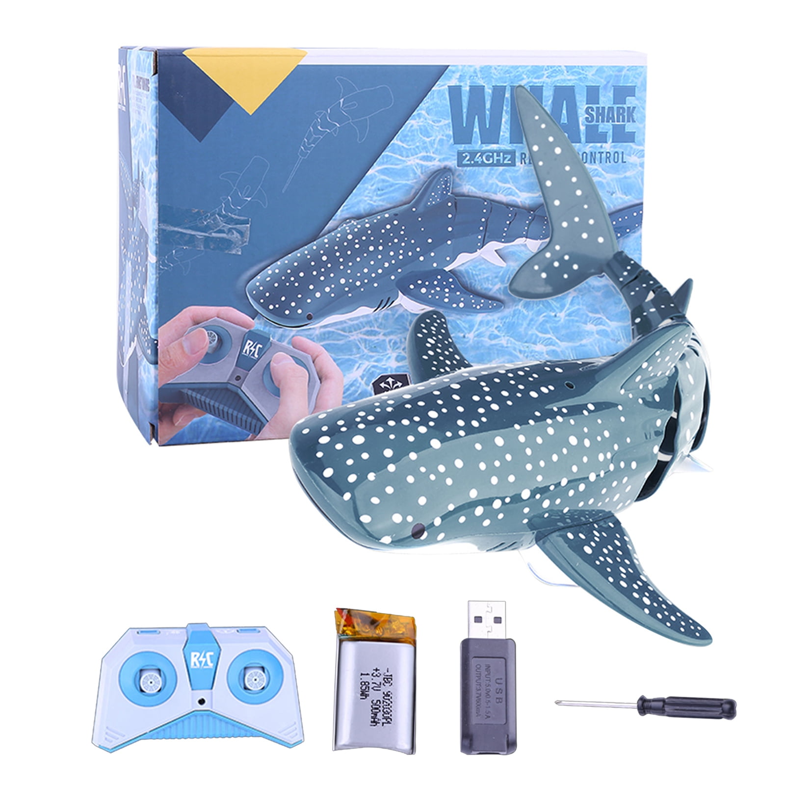 Click here for Itfabs Remote Control Whale Toy  Propeller Driven... prices