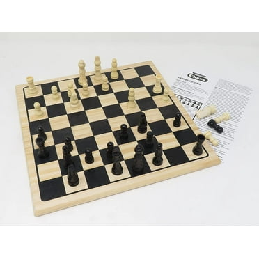 Classic Games Collection Inlaid Wood Chess Set - Walmart.com