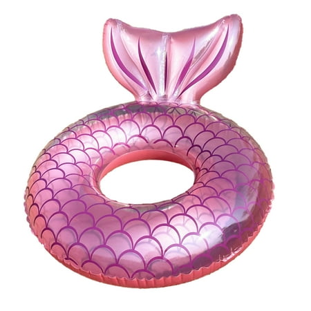 Swimming Mermaid Float Inflatable Mermaid Swimming Ring | Walmart Canada
