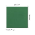 25 Sheet Origami Paper Double Sided Emerald Green 10x10 Inch Square ...