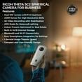 RICOH THETA SC2 360° Business Camera, 4K Video & Photo, Soft Case ...