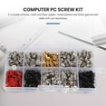 360PCS Personal Computer Screw,Pc Case Screws,Motherboard Standoffs for ...