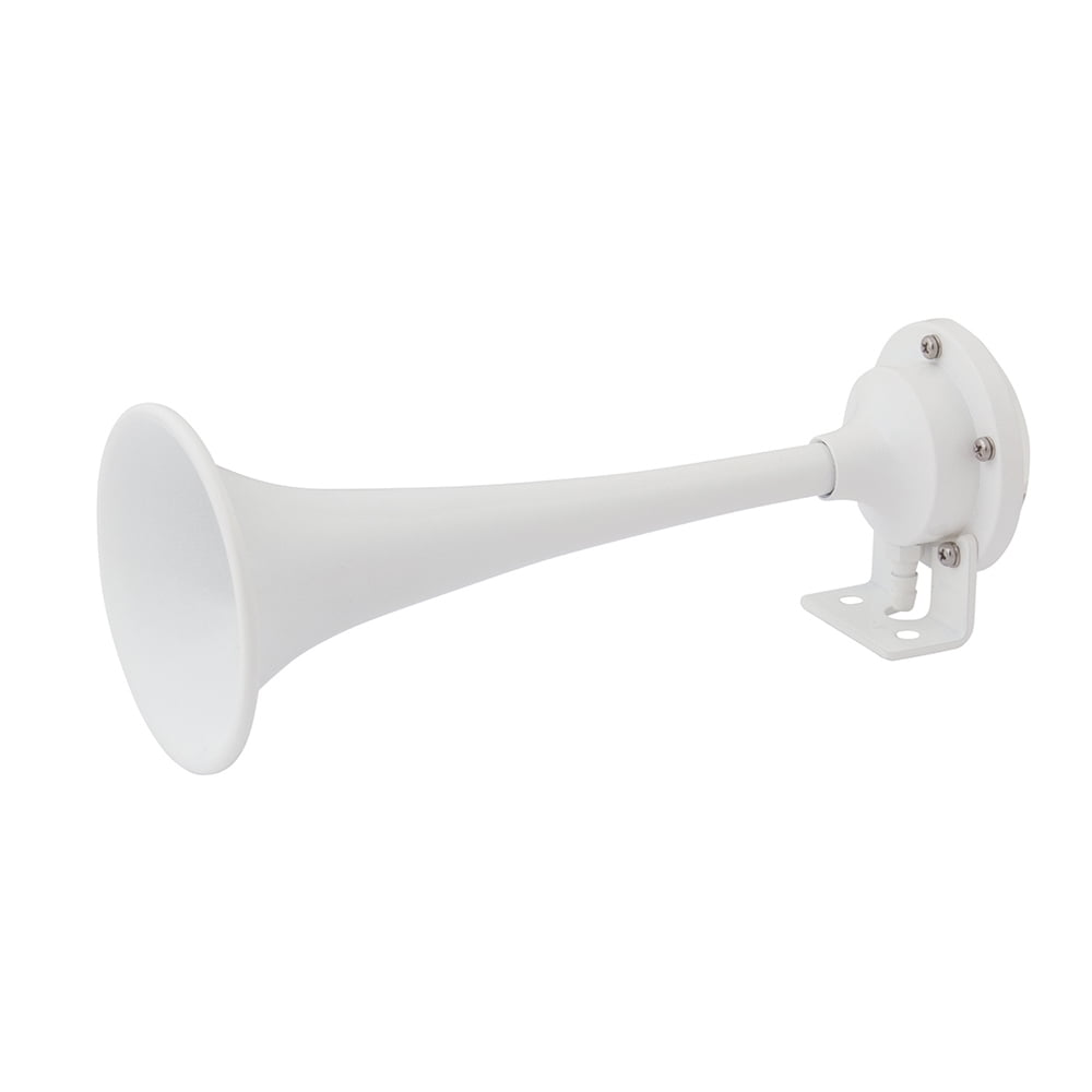 Marinco 10104 White Epoxy Coated Single Trumpet Mini Air Horn - Walmart.com