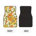 Car Foot Mat Four Piece Set Crystal Velvet Non Slip Bottom Quick ...
