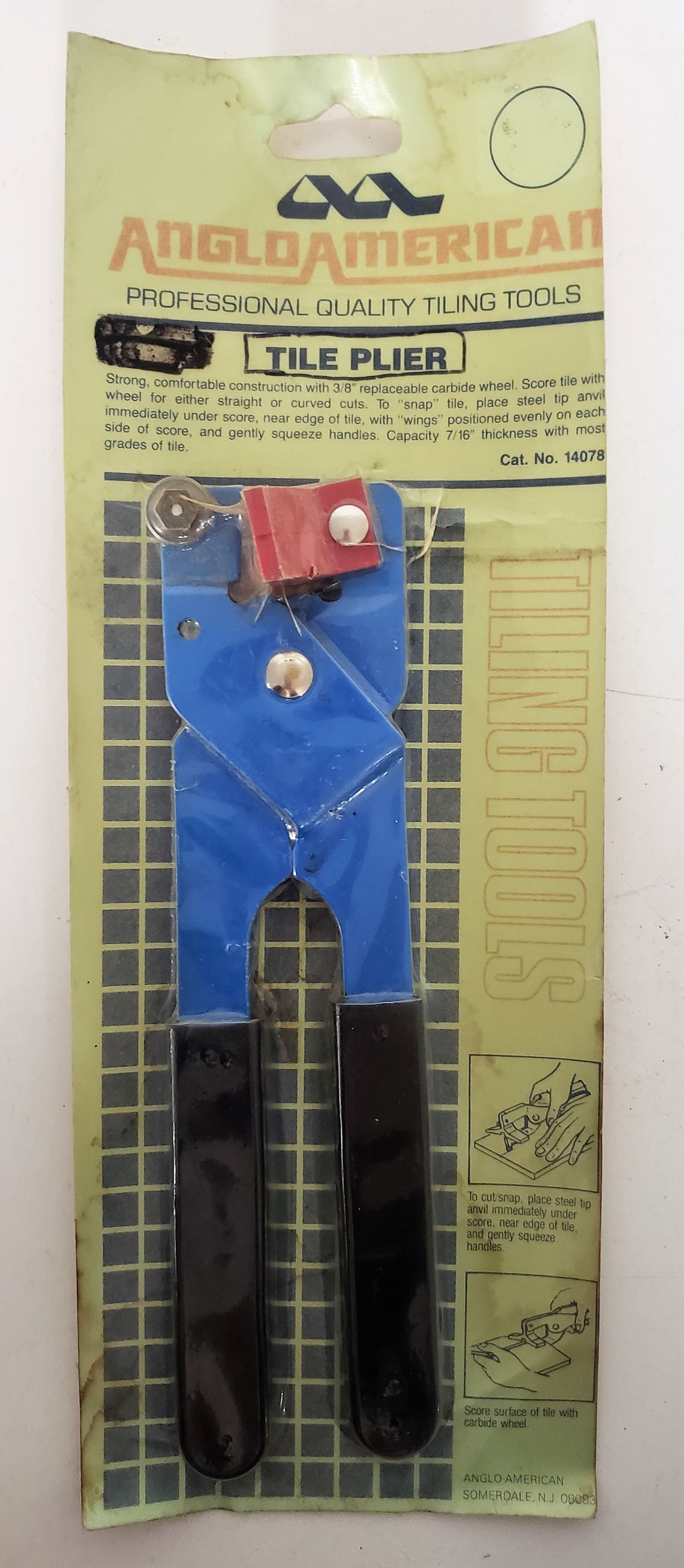 Anglo American Tile Plier Professional Tiling Tool 14078 - Walmart.com