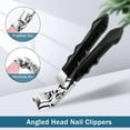 JOWNEEL Clipmaster Pro Nail Clipper, Large Angled Head, Wide Opening ...