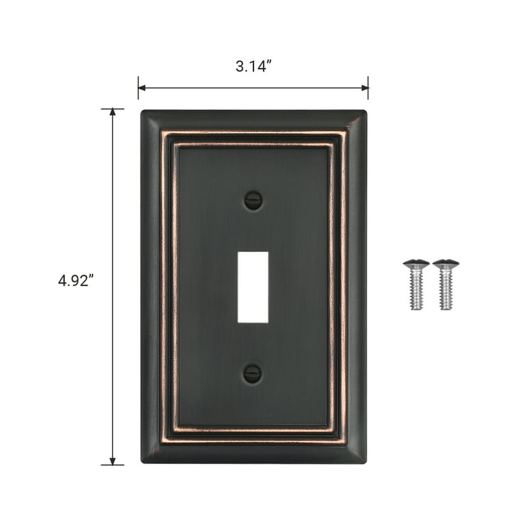 Metal Light Switch Plate Covers Switch Plates – Dewenwils