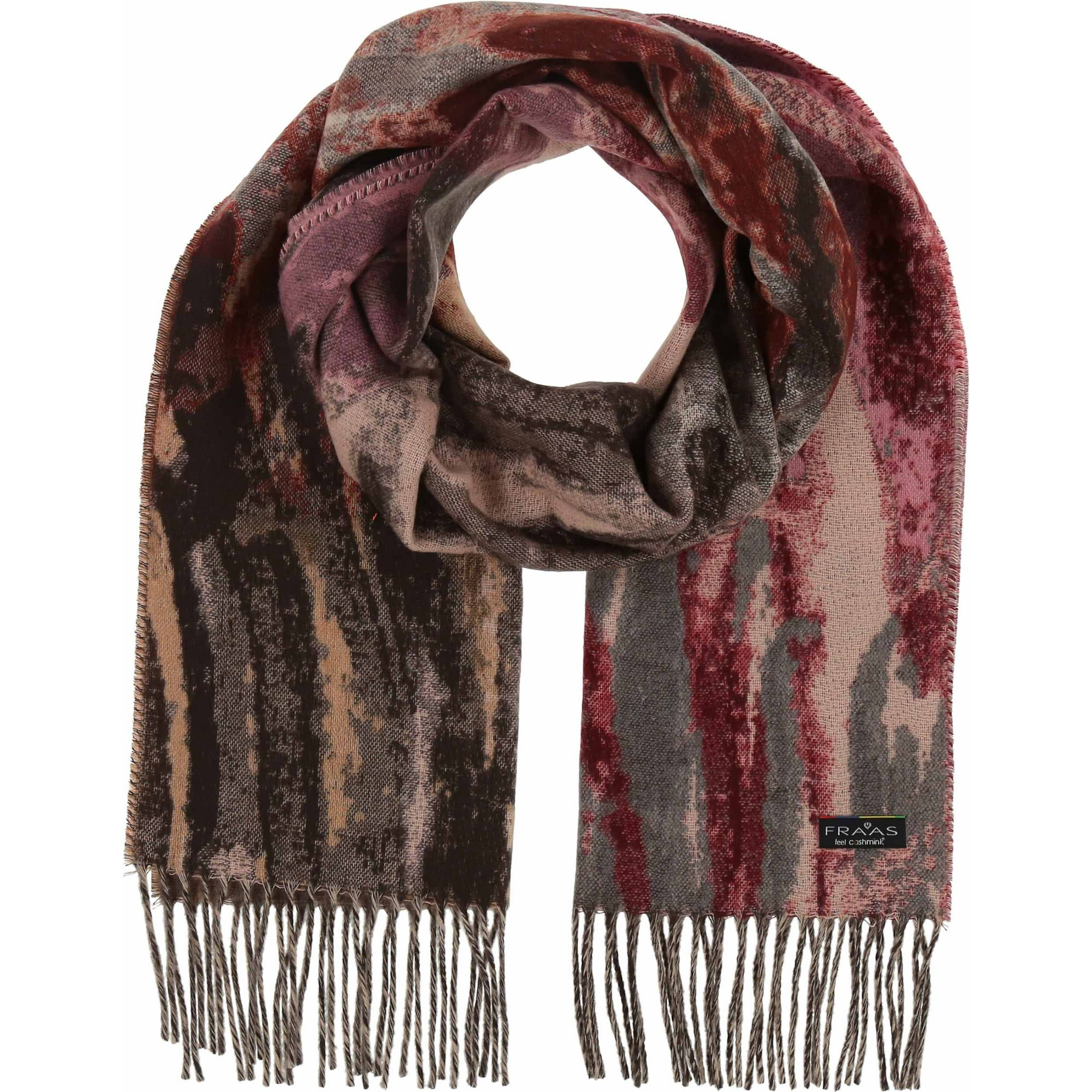 Click here for Fraas Rainbow Brushes Cashmink Scarf prices