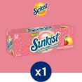 Pack of 2 - Sunkist Strawberry Lemonade Soda, 12 Fl Oz Cans, 12 Pack ...