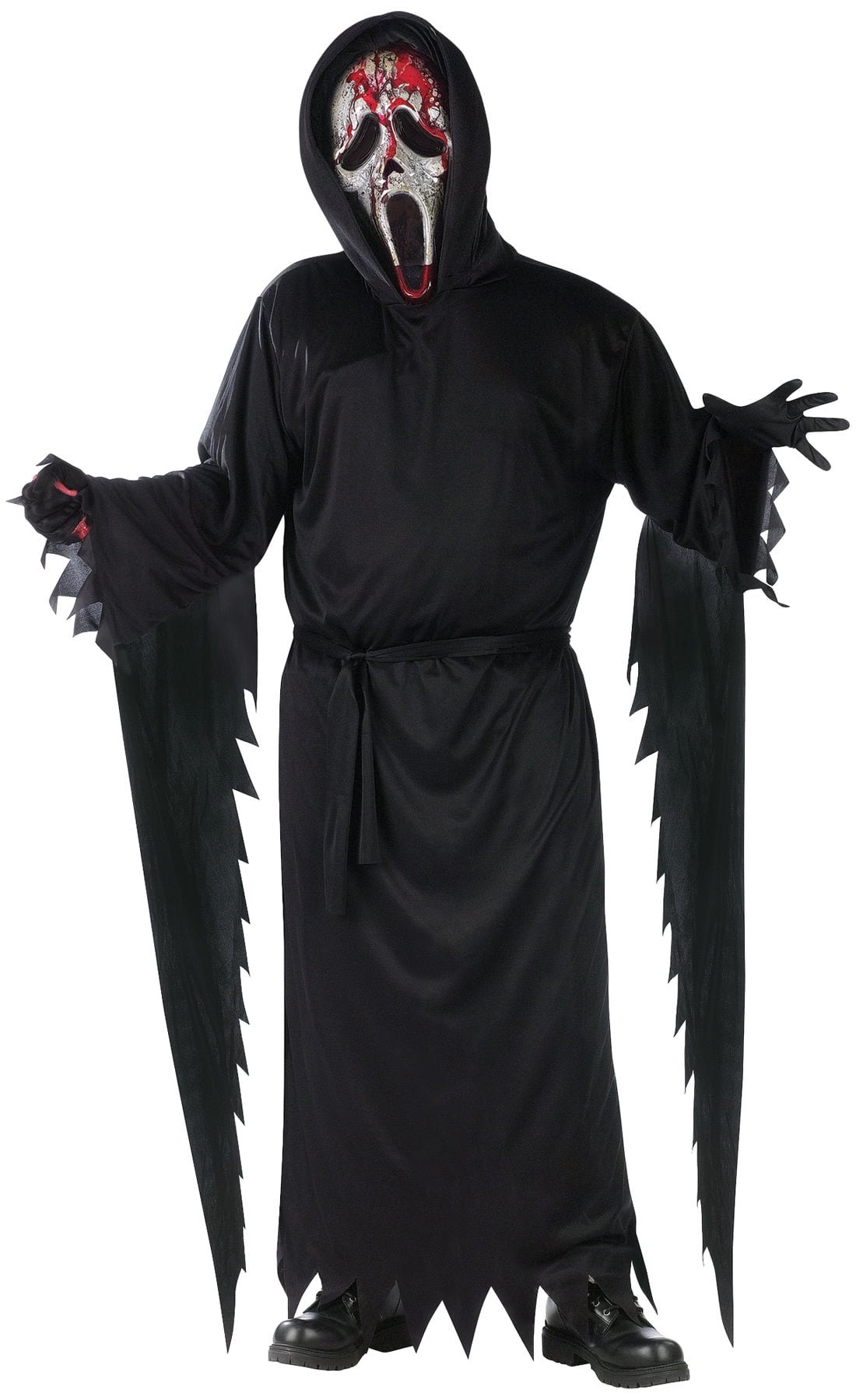 Zombie Ghost Face Bleeding Child Halloween Costume - Walmart.com ...