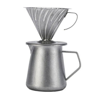 Pour-over Coffee Maker 17oz/0.5L Stainless-Steel Filter Clear Precision ...
