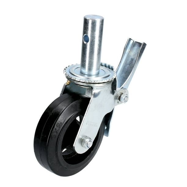 Rodaja Para Andamio De Hule Con Freno De 6" SURTEK RA15B | Bodega ...