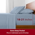 Extra Deep Queen Sheets - 4 PC Iconic Collection Bedding - Hotel Luxury ...