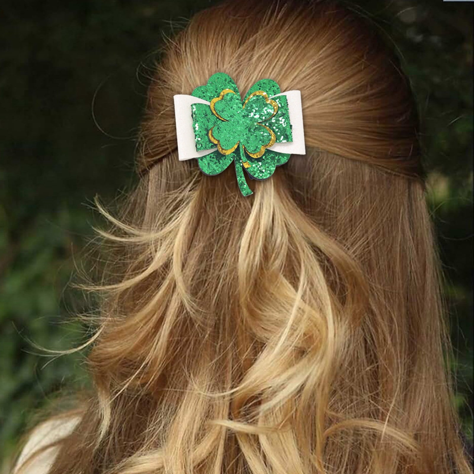 Click here for Aeskeally Irish Hair Clip For St. Patricks Day Gre... prices