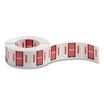 Smead A-Z Color-Coded Bar-Style End Tab Labels Letter V Dark Orange 500 ...