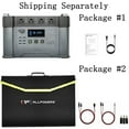 ALLPOWERS S2000 1500Wh Portable Solar Generator Kit, 100W Foldable ...