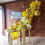 139PCS Sunflower Balloons Garland Kit with Artificial Sunflowers Yellow ...