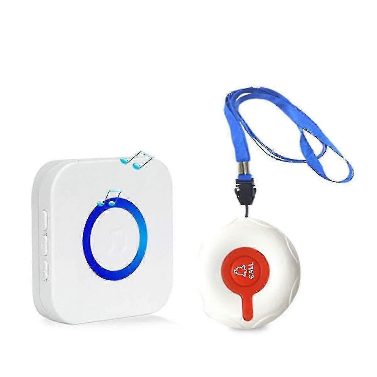 Home Alarm Alarm Wireless Rechargeable Patient Elderly Personal Alarm ...