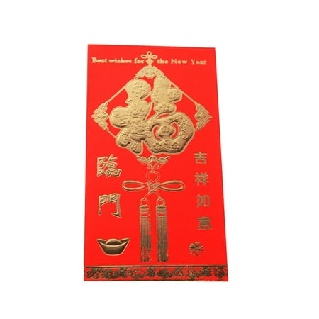 6PCS Spring Festival Red Packets Spring Festival Red Envelopes Red ...