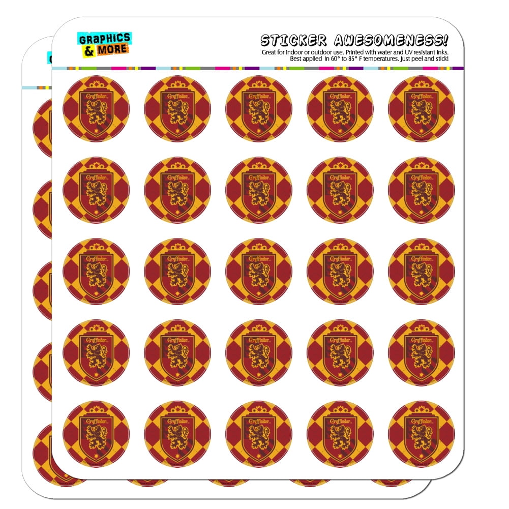 Harry Potter Gryffindor Plaid Sigil Planner Calendar Scrapbooking ...