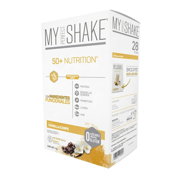 My Perfect Shake 50+ Vainilla Suplemento Alimenticio MY PERFECT SHAKE ...
