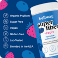 Bellway Super Fiber Powder + Fruit, Sugar Free Psyllium Husk Fiber ...