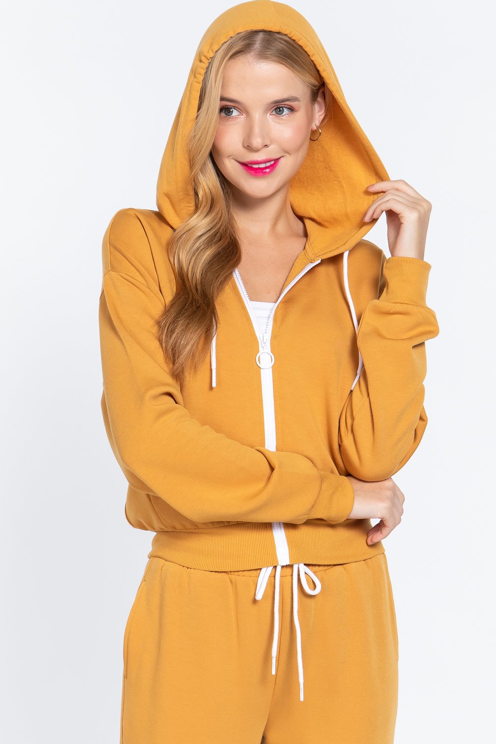 Fleece French Terry Jacket - Walmart.com
