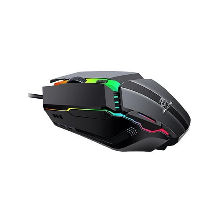 Jeqang Jm-530 Wired Game Competitive Mouse 1200dpi Usb Wired Rgb Gaming Gamer Mice For Desktop ...