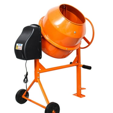 Inolait Portable 4.2 cu Ft Electric Cement Mixer - Walmart.com
