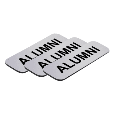 Employee 1 x 3" Name Tag/Badge, Silver, (3 Pack) - Walmart.com