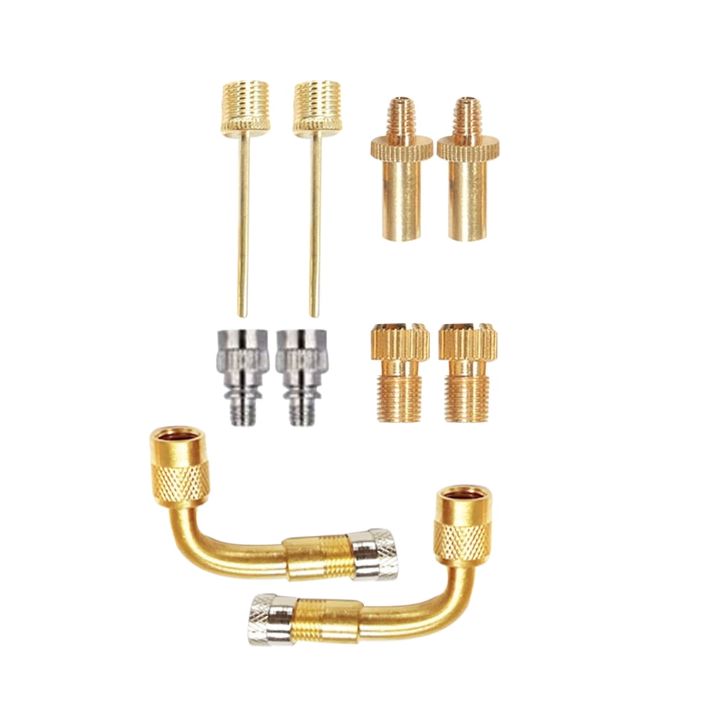 Buy Peryerana 12pcs Football Brass Valve Converter Kit Basketball Air ...