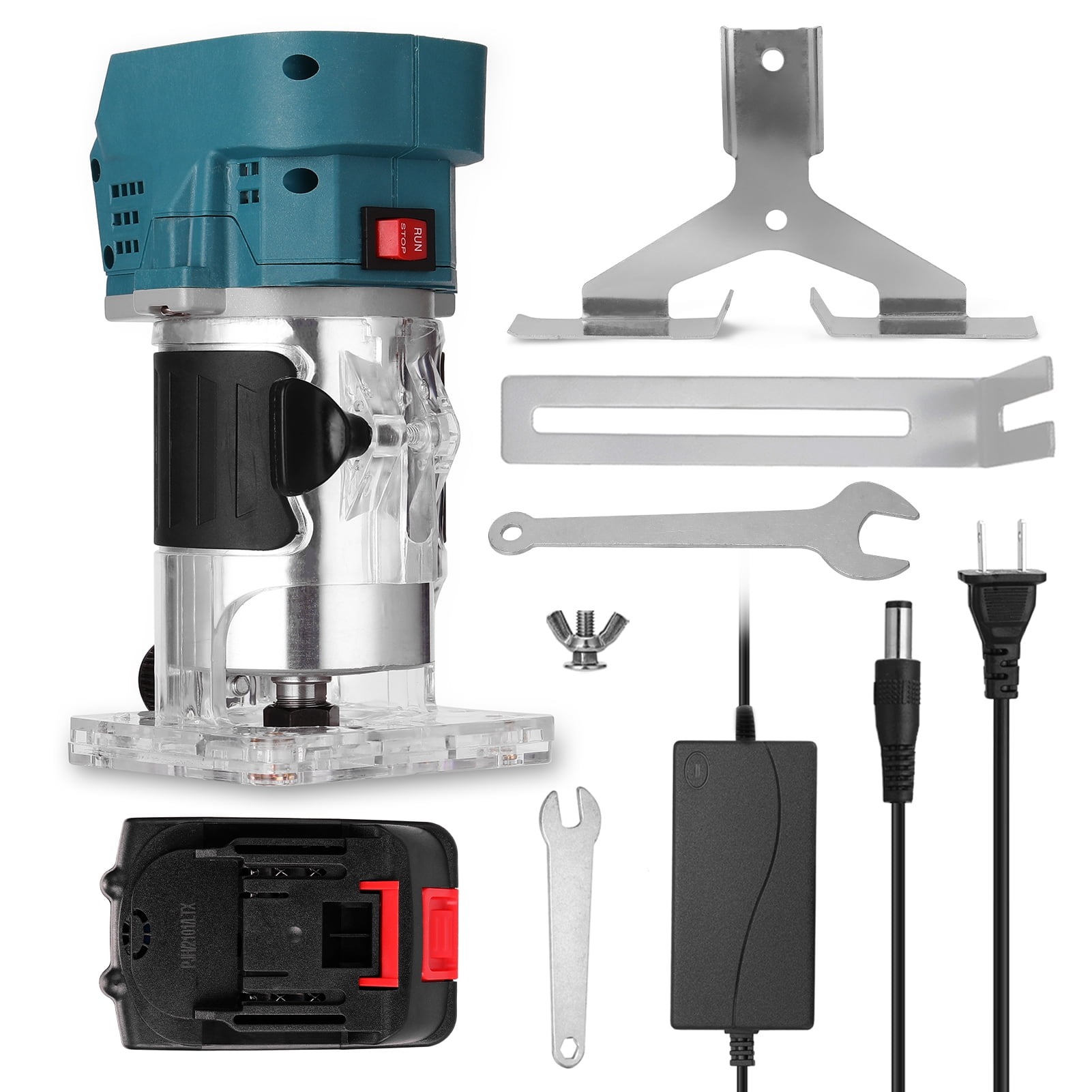 Máquina cortadora eléctrica multifuncional para carpintería, fresadora ...
