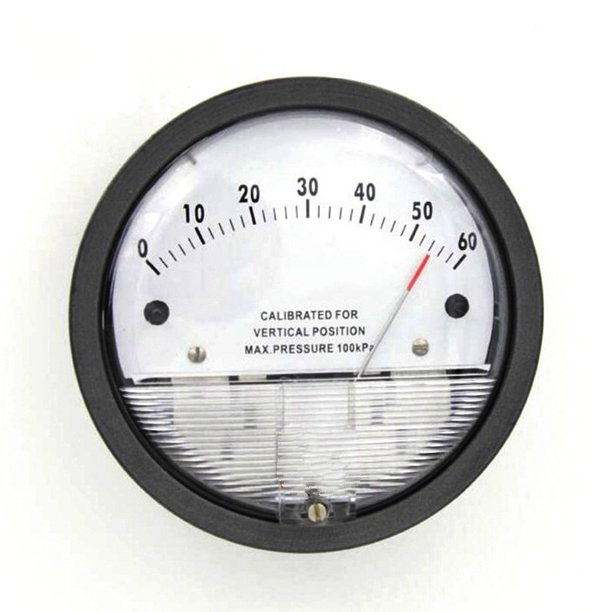 1/8 "NPT Air Differential pressure Gauge Vacuum Manometer micro ...