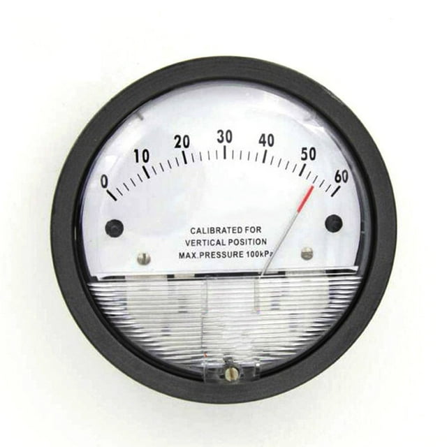 1/8 "NPT Air Differential pressure Gauge Vacuum Manometer micro ...