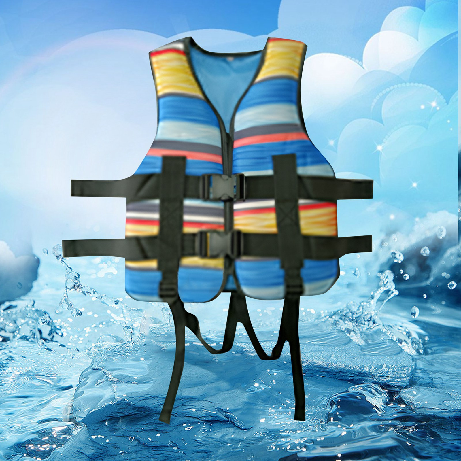 Kids Swimming Vest Life Jackets for Kids Throwable Flotation Device ...