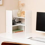 Navaris Desk Organizer Shelf Unit - Desktop Shelves for Table or ...