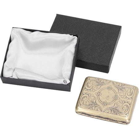 Cigarette Holder, Retro Bronze Cigarette Box Unique Fashion Separation ...