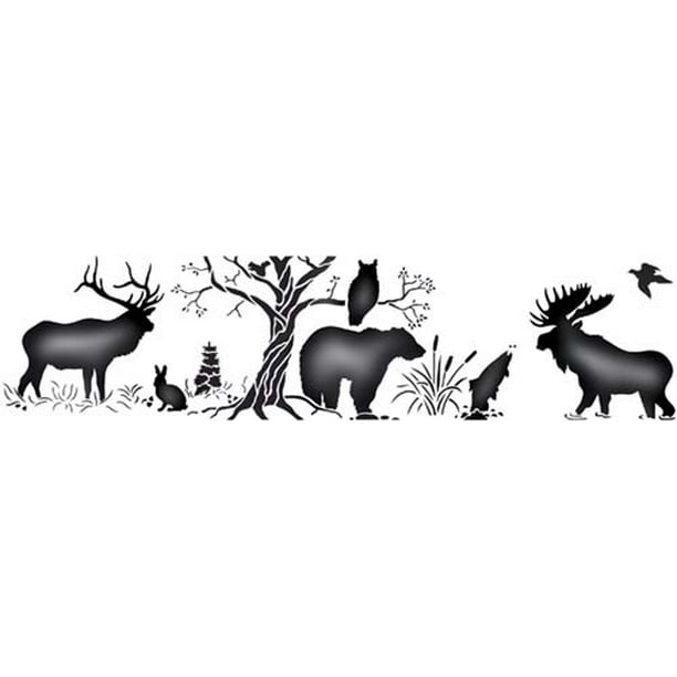Moose Stencil