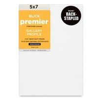 Blick Premier Stretched Cotton Canvas - Gallery Profile, Back-Stapled ...