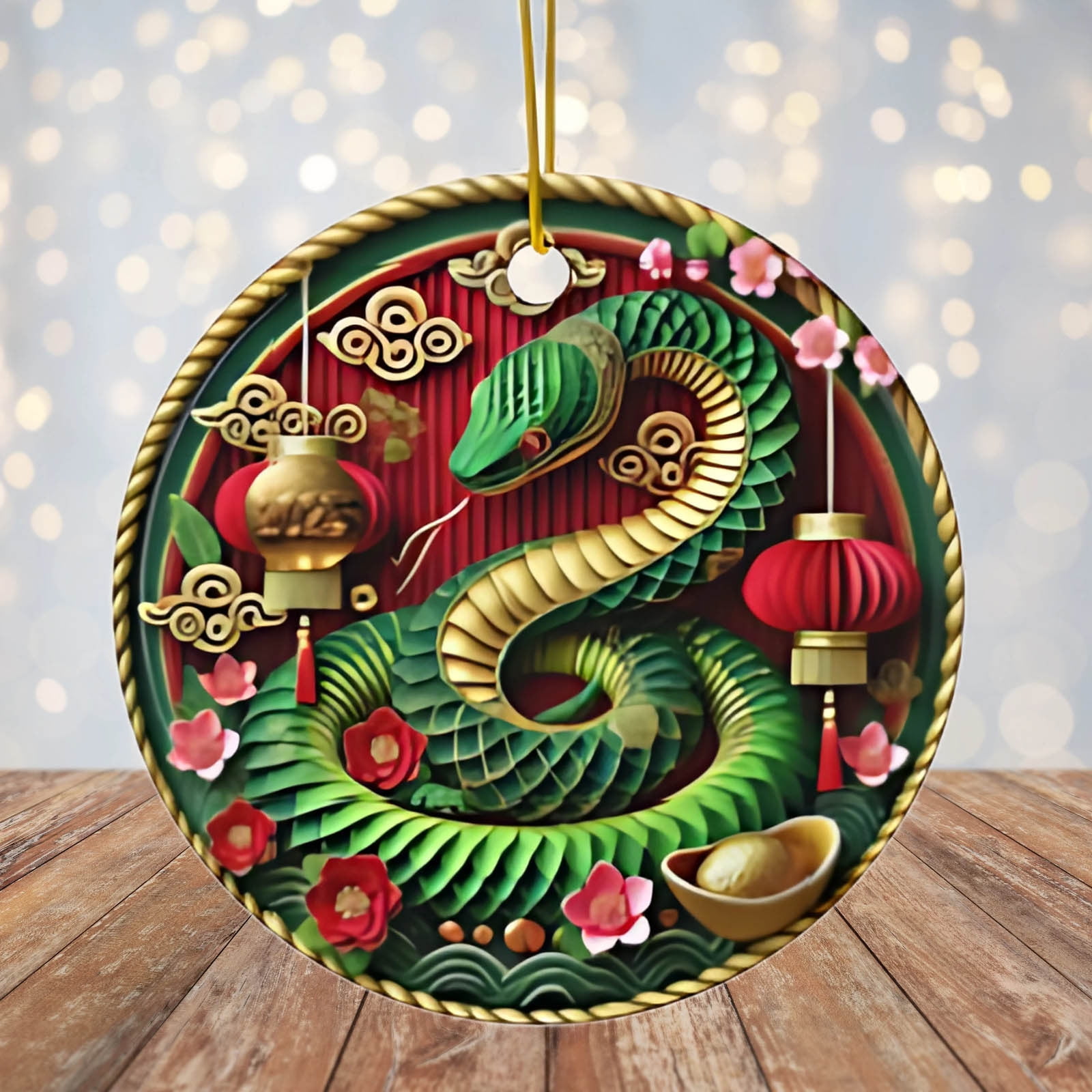 Click here for Meitianfacai Chinese New Year 2025 Ornament Year O... prices