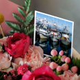 3drose, Usa, Alaska, Homer. Fishing Boats at Marina., 1 Greeting Card ...