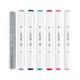 Royal & Langnickel - Azure Dual Tip Alcohol Marker Set 7pc - Dusk ...