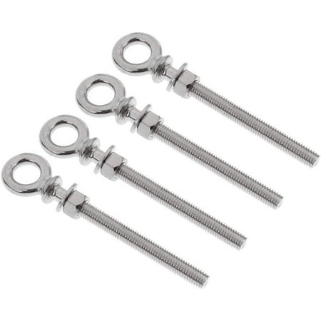 M6-60mm Expansion Eye Bolt Screw Ring Long Shank 316 Stainless Steel ...