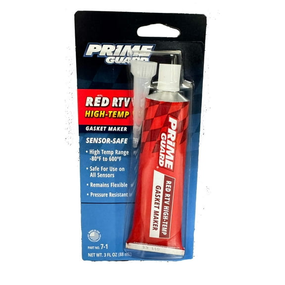 Prime Guard Red RTV Silicone - Walmart.com