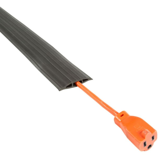 1-Cord Flexible Office Cable Protector Cover 29.5 ft. - Walmart.com ...