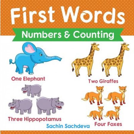 First Words (Numbers & Counting): Early Education Book of Learning ...