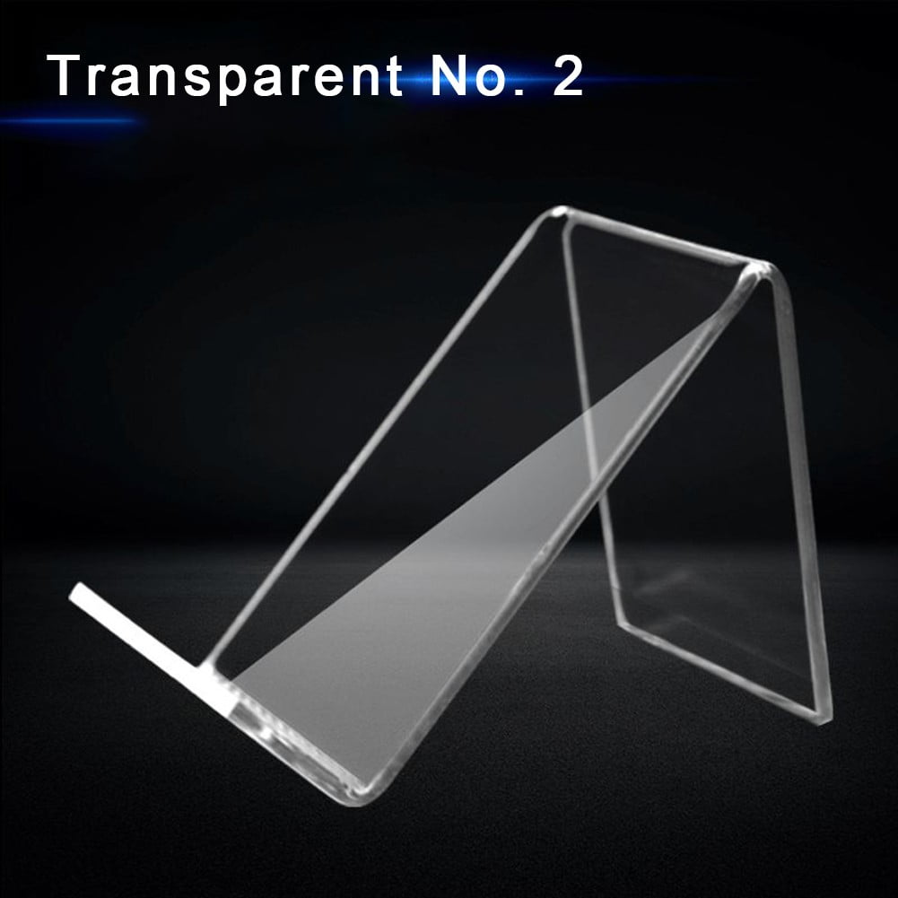 10Pcs Acrylic Counter Display Stand Acrylic Mobile Phone Stand Lazy ...