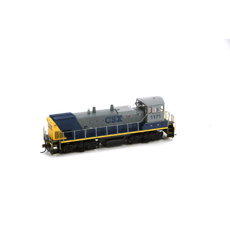 Athearn G69424 HO CSX/YN2 Reversed MP15AC Diesel Loco w/DCC & Sound ...