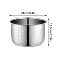 5L Stick Aluminum Inner Pot Thickened Dual Spray Electric Pressure ...